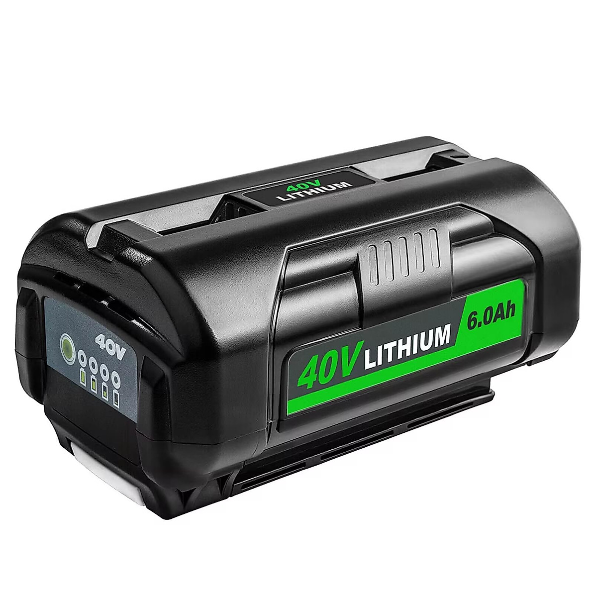 40V 6.0Ah Lithium Battery Replacement for All Ryobi 40-Volt Power Tools OP4060 OP4040 OP4060A OP4015 OP4026A OP40201 OP4050A OP4015 OP4030 OP40401 for Cordless Power Tools RY40250 RY40620 RY40403，