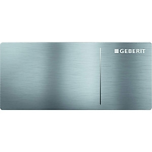 Geberit Sigma 70 242813FW1 Actuator Plate Replacement Part Brushed Stainless Steel for 2 Flushes