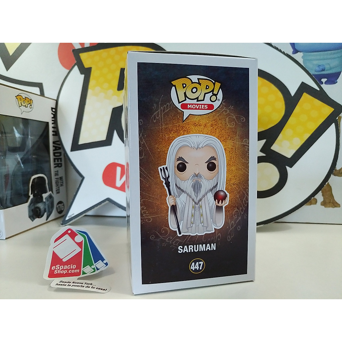 Funko POP Movies The Lord of The Rings Saruman Action Figure