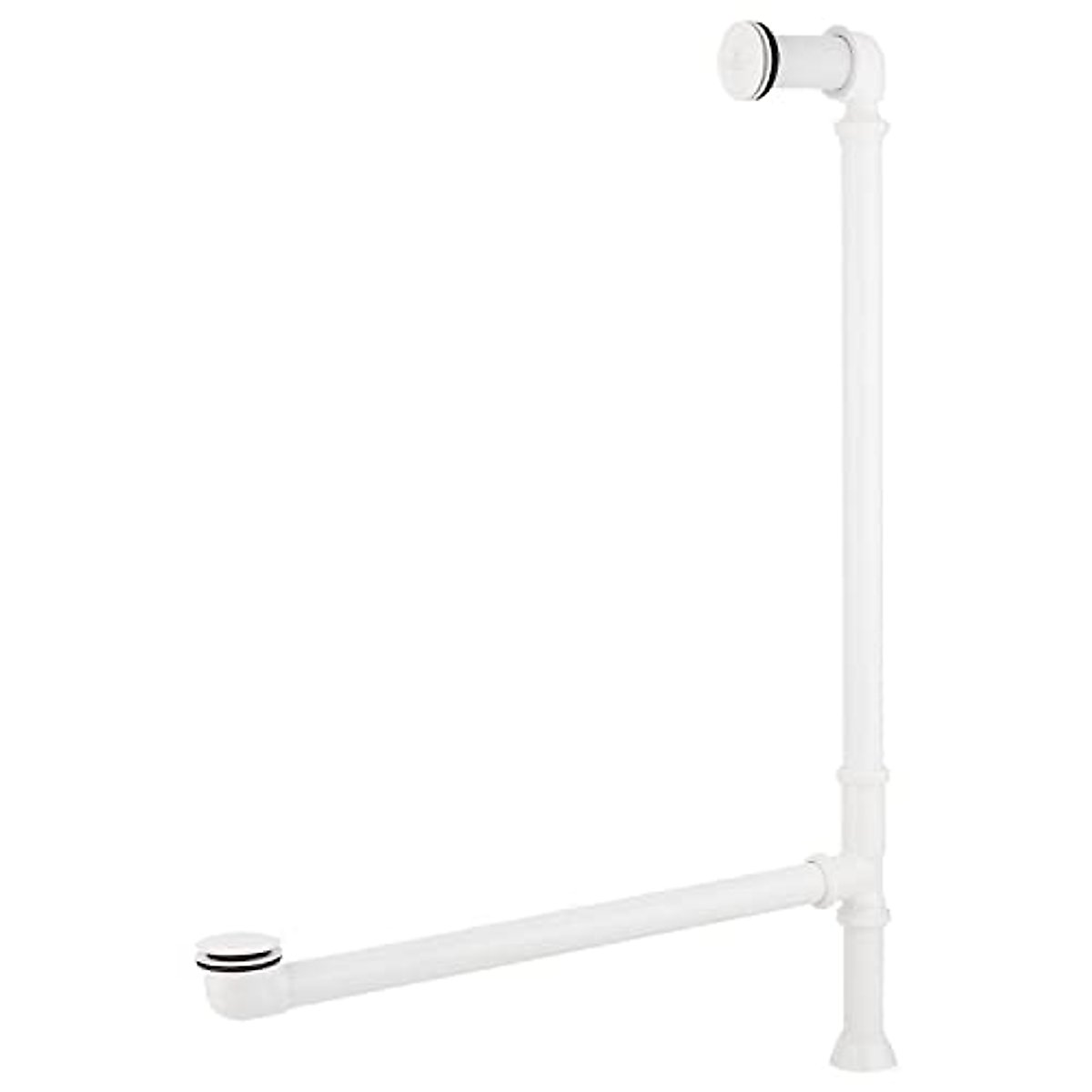 Signature Hardware 920511-71-I Eaton 71" Acrylic Soaking Freestanding Tub with Integrated Drain, Overflow and Foam Insulation