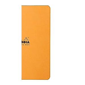 Rhodia Orange Meeting Notebook 16 x 21 cm,