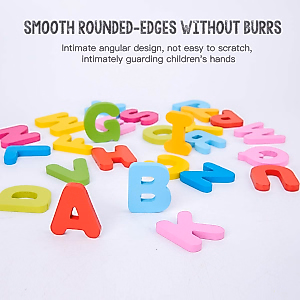 Sight Words Spelling and Learning Alphabet Puzzle Matching Game Wooden Letters Animal Flash Cards Shape Puzzles Montessori Matching Puzzle Preschool Educational Toys for Toddlers Boys Girls Age 3+