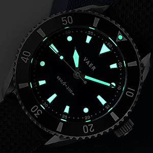 Vaer DS4 Meridian Solar Dive Watch 38mm