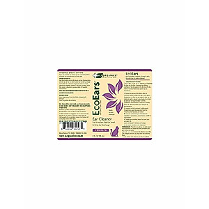 Vet Organics EcoEars Cat Ear Cleaner. Natural Multi-Action Formula. for Itch, Head Shaking, Discharge & Smell. Naturally Cleanses Away Common Problems. 100% Guaranteed (4 oz)