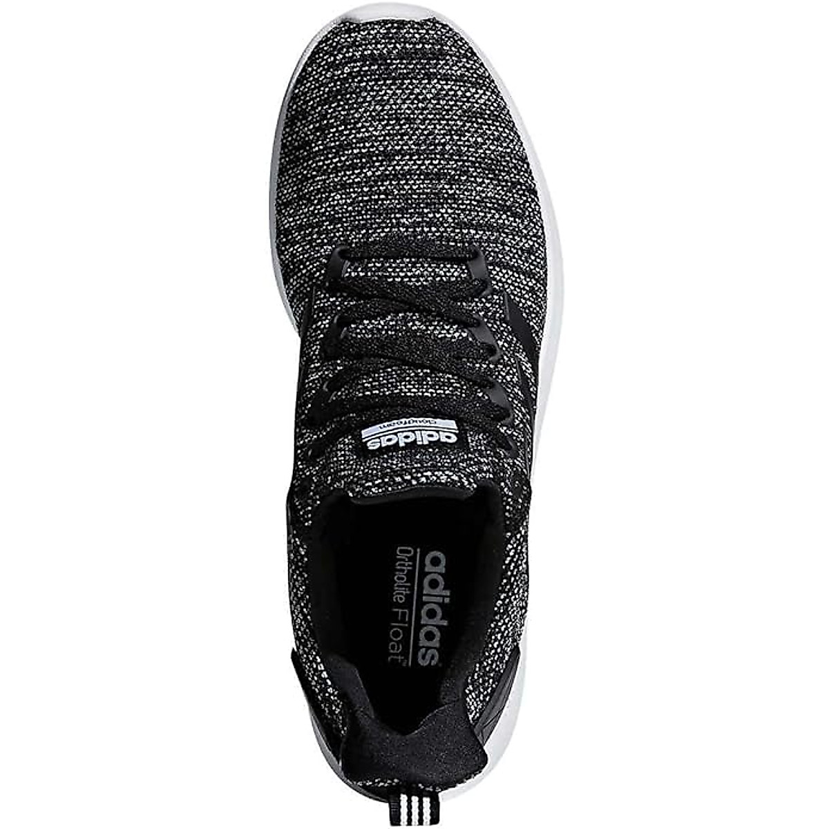 adidas Mens Lite Racer BYD Athletic Running Shoes, Core Black/Cloud White, 10 US