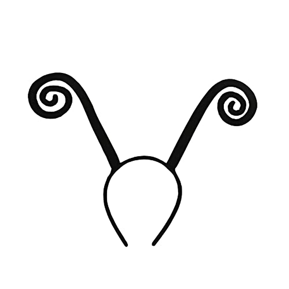 Yilistore Butterfly Antenna Headband, Ladybug Antenna Headband, Costume Hair Band for Halloween Parties (Black A)