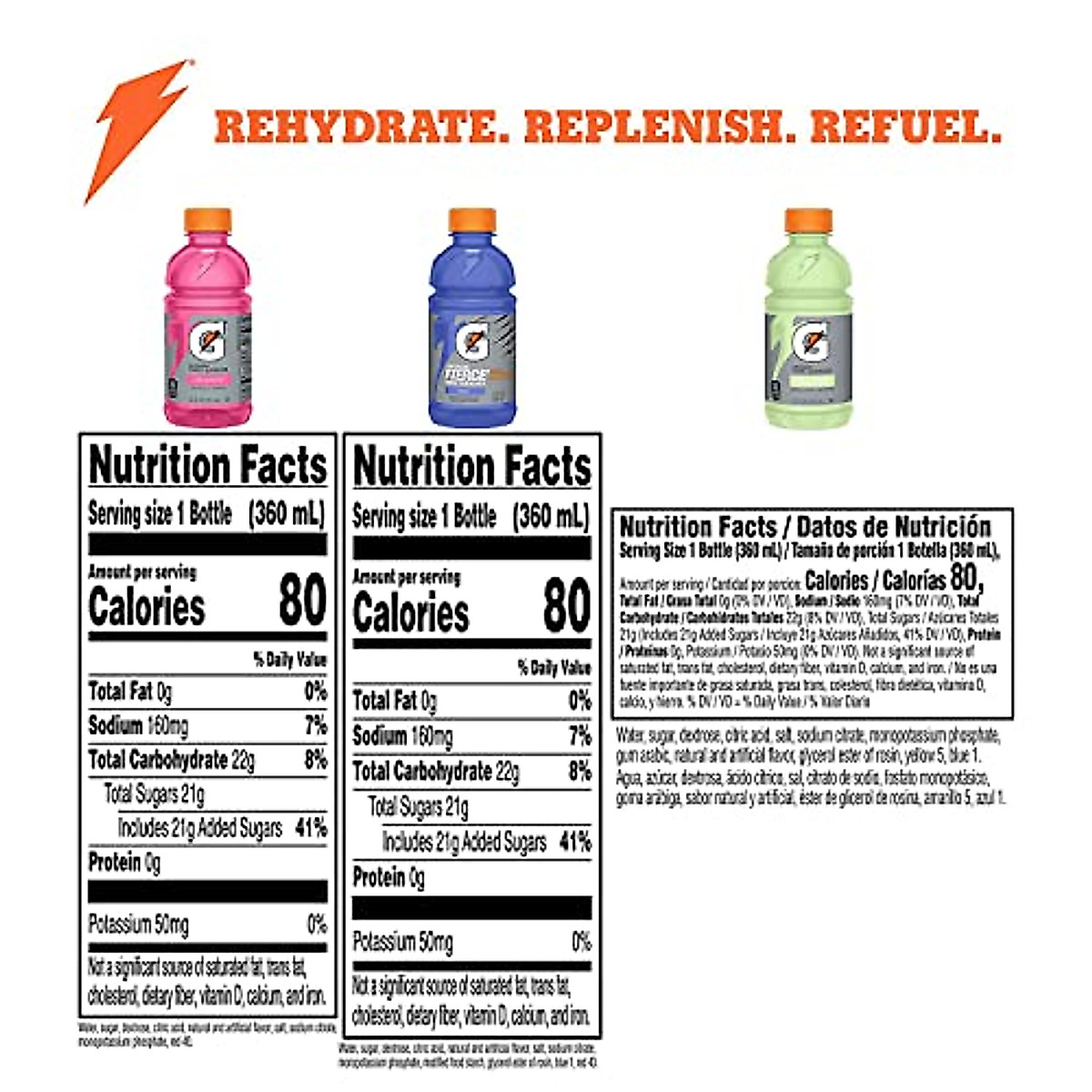 Gatorade, Thirst Quencher Variety Pack, Lime Cucumber, 12 Fl Oz (Pack of 24)