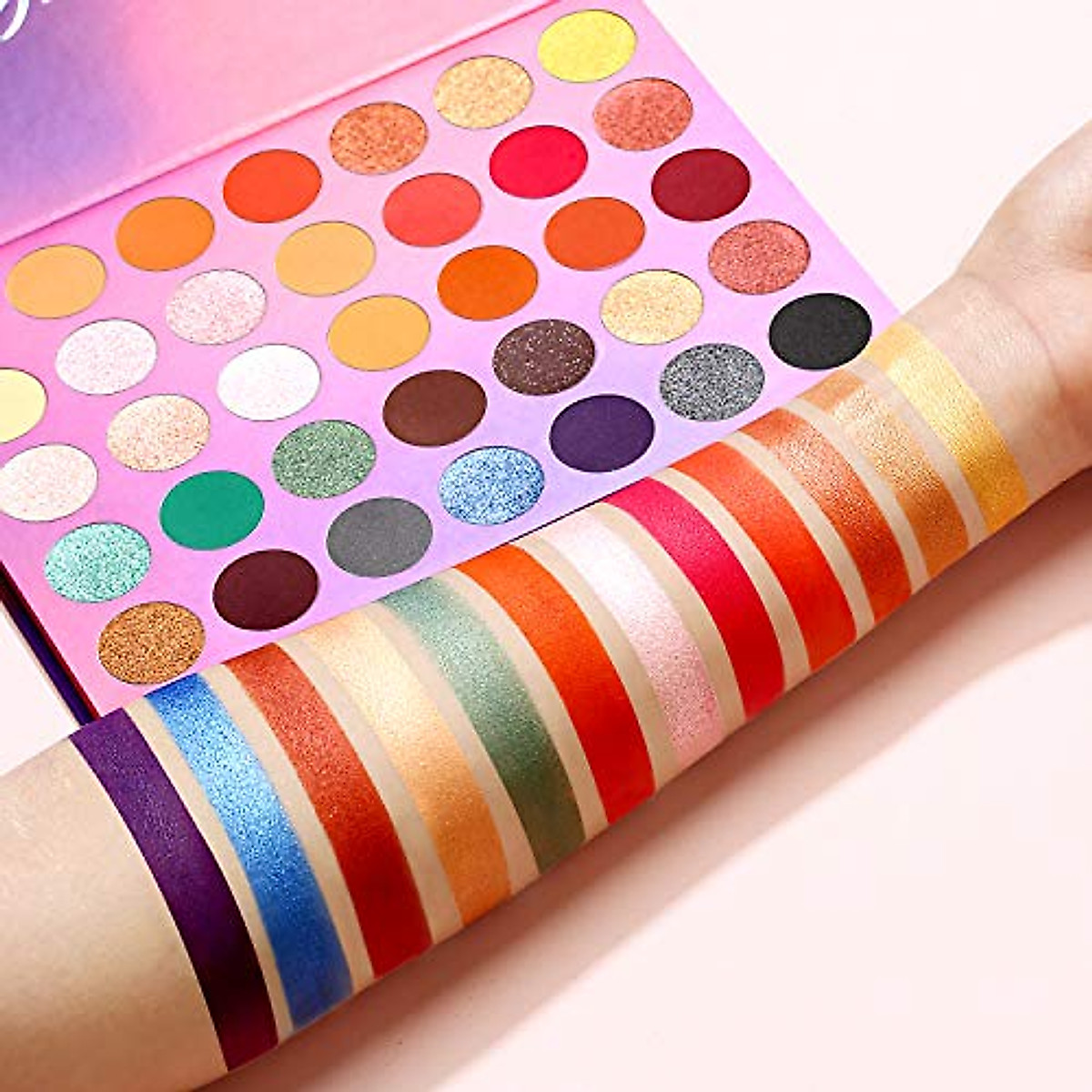 EYESEEK Bright Eye Makeup Sets, Eyeshadow Palette, High Pigmented Pallets, Matte Shimmer Eye Shadow Plattet Gift Sets Starter Kit for Halloween