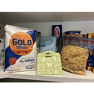 Superior Pantry Moth Traps with Pheromones Prime | No Insecticides | Safe, Non-Toxic and Child and Pet Friendly | Superior Attractant - 6 Traps