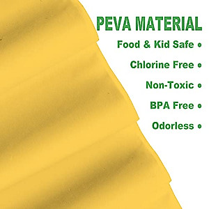 Plastic Yellow Tablecloths 3 Pack Disposable Table Covers 54 in. x 108 in. Table Cloths Bridal Shower Party Tablecovers for Parties Engagements Weddings Festivals, Fits 6 to 8 Foot Rectangle Tables