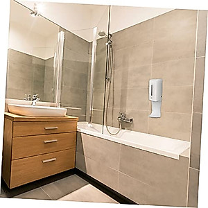 Alipis 5 pcs Water Dispenser Bracket Plastic Spray drip Tray Soap Dispenser Catch Tray Hand use Hand soap drip Tray Water Drop Foam Catcher Pearlescent soap Dispenser Bracket Connector