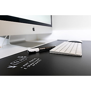 Erasable Liquid Chalk Markers White 2PK - Fine Tip Chalk Marker for Chalkboard - Bright Ink & Easy to Erase - 3mm Reversible Tip for Bullet or Chisel Point - White Bistro Chalk Markers for Blackboard