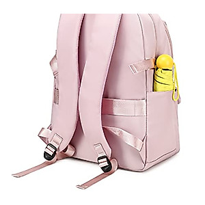 Teecho Stylish School Backpack For Men and Women Roomy Girl Book Bag Cute Shoolbag Purple