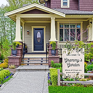 Grandma Gift Garden Flag Vertical Double Sized, Nana Gift Summer Holiday Yard Flag Outdoor Decoration 12.5 x 18 Inch