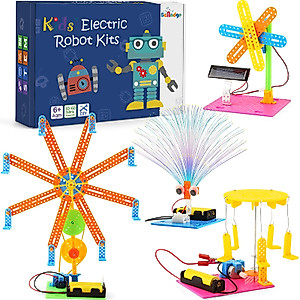 10 Set STEM Robot Kit for Kids 8-12, Boys Crafts for Girls Age 6-8, Science Kits for 8-10 Year Old