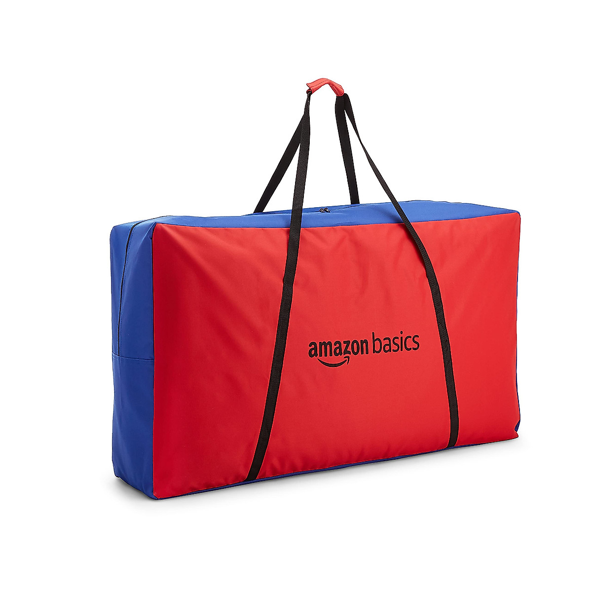 Amazon basics Giant BPA-Free 4-In-A-Row Premium Plastic Game Set with Carrying Bag, Great for Gifting, Blue, Yellow, Red, Green