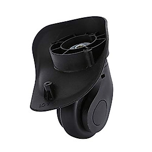 Watris Veiyi 2PCS Luggage Wheels Replacement, Left and Right Suitcase Wheels Replacement, Wheel Spare Part for Luggage Suitcase, 4.3 x 3.9 in (Non-Universal, Please Check The Dimensions Carefully)