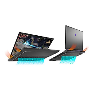 Dell Alienware m16 R1 2023 Gaming Laptop ~ 16" WQXGA 165Hz IPS ~ Intel Core i7-13700HX ~ 64GB DDR5~4TB M.2 NVMe ~ Per-Key RGB Backlit Keyboard Thunderbolt 4 ~ Wi-Fi 6E ~ Windows 10 Pro
