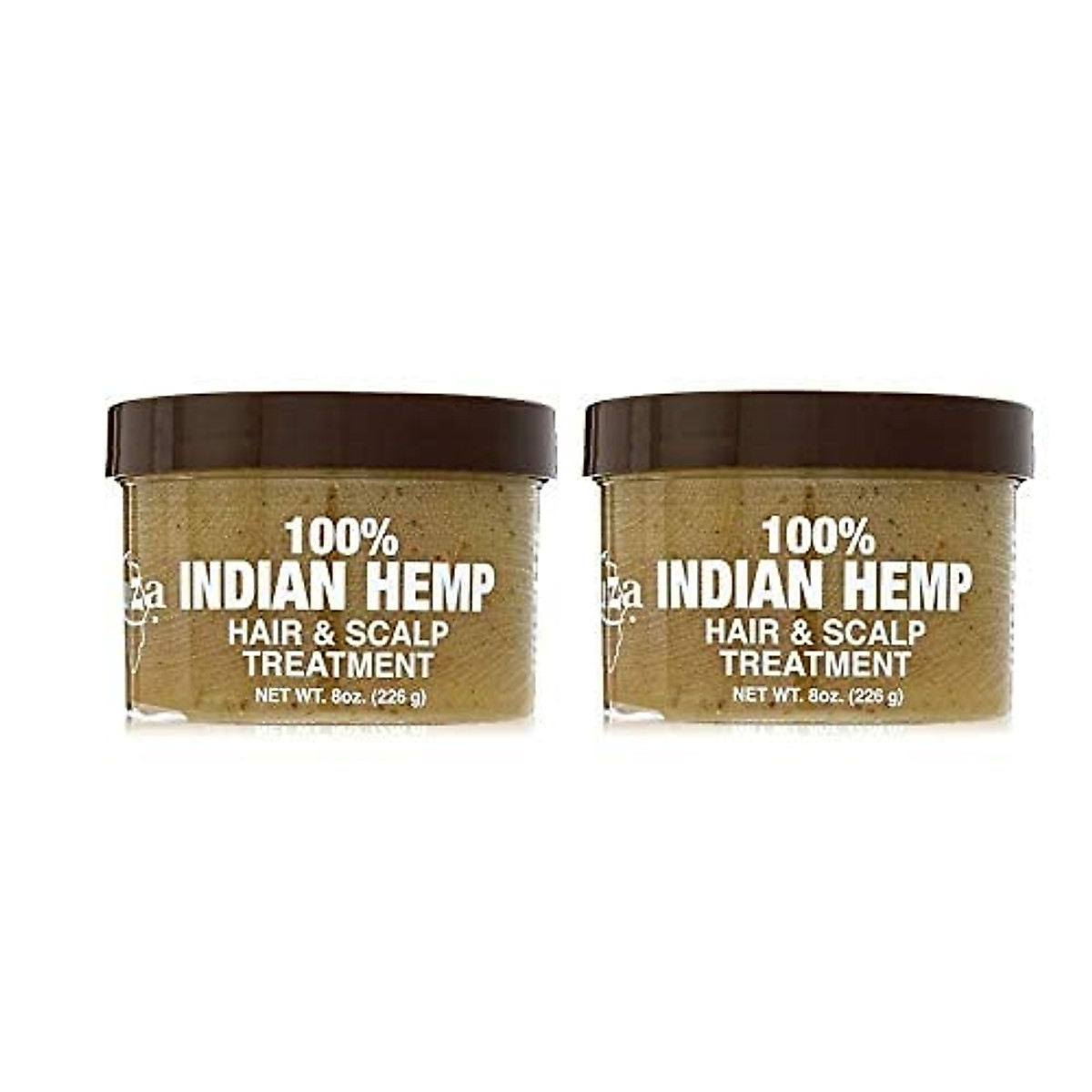 KUZA Indian Hemp Hair and Scalp Treatment, 8 oz (2PCS)