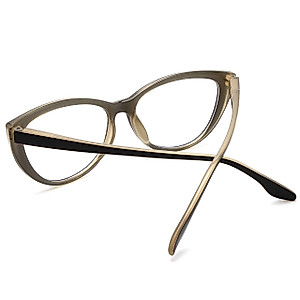 CRGATV 3 Pack Reading Glasses Blue Light Blocking Stylish Cat Eye Computer Readers Anti Eyestrain & Glare for Women