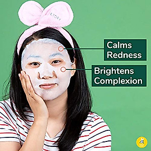 FACETORY Collection Facial Mask Set - Hydrating, Purifying, Soothing, Moisturizing, Revitalizing - Soft, Form-Fitting Face Masks, For All Skin Types, Pack of 5 Sheet Masks