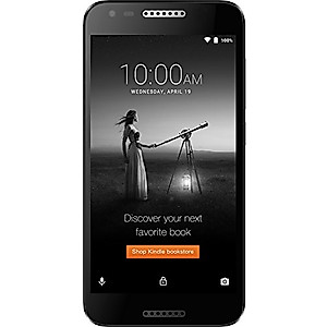 Alcatel A30 Verizon - 16 GB - Black - Unlocked - Prime Exclusive - with Lockscreen Offers & Ads