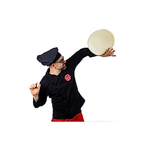Training pizza disc for pizza acrobatics. Pizza di gomma - Spinning dough - Throw dough with silicone disc - size 13 inch. Rubber pizza.