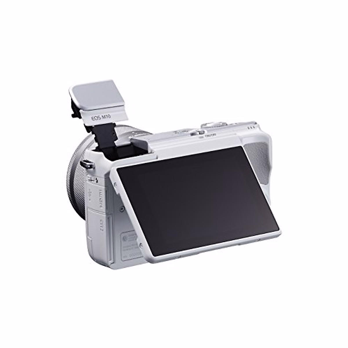 Canon EOS M10 Mirrorless Camera Kit with EF-M 15-45mm Image Stabilization STM Lens Kit (White)