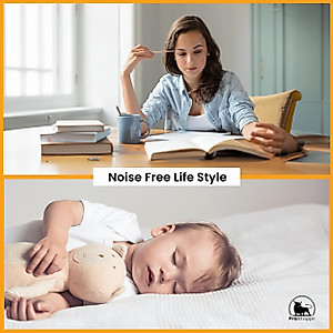 Door Stopper Wall Protector Large 3.15" (4 PCS) - Door Stop with Strong Back Adhesive - Quiet and Shock Absorbent Silicone Wall Protectors from Door Knobs - Protects Every Wall Surface