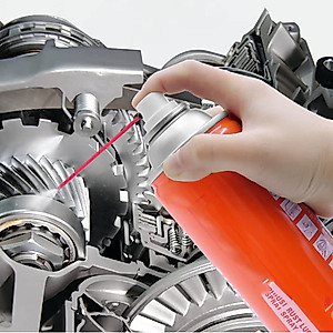 spray can straws, Replacement Spray Can Extension Straw,Red Plastic Extension Straws,5Inches. (50 Pack)