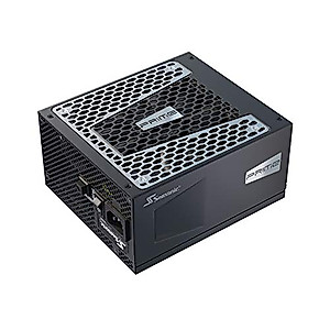 Seasonic PRIME 1000 Titanium SSR-1000TR 1000W 80+ Titanium ATX12V & EPS12V Full Modular 135mm FDB Fan Power On Self Tester 12 Year Warranty Power Supply