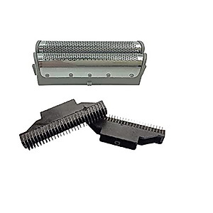 Shaver Razor/Blade Replacement Foil(2pcs +Inner Cutter Blades 2pcs) Compatible for Panasonic Electronic Shaver Models: ES-RW30 ES4035 ES4033 ES4027 ES4853 by 4G-kitty