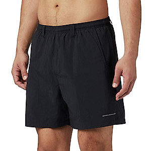 Columbia Men's Backcast III Water Short, Sun Protection and Quick Drying, Medium x 6" Inseam