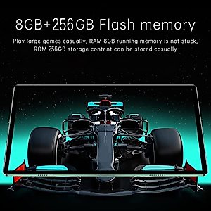 10.1in Tablet, 5G WiFi Tablet, 8 Core CPU 2.4 5G WiFi Dual Band Tablet,8MP 20MP Dual Camera Calling Tablet, 6800mAh Tablet for Video, Reading, Playing Games