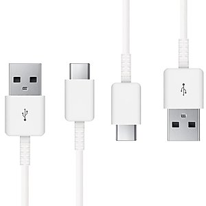 Works by VOLT PLUS TECH Original 10ft USB-C Cable Compatible with Your Sony WF-1000XM4 with Fast Charging and Data Transfer. (White 3M)