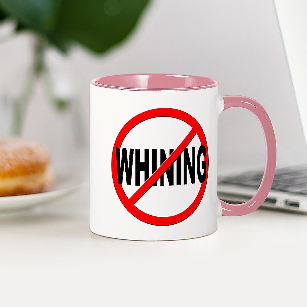CafePress Anti/No Whining Mug Ceramic Coffee Mug, Tea Cup 11 oz
