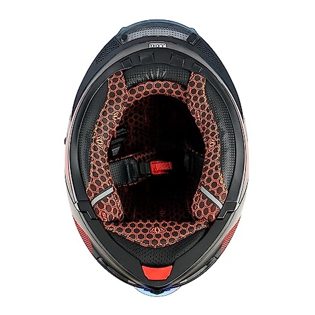 Orthrus Modular LED Full Face Motorcycle Helmet - DOT Approved, Flip-Up Dual Visor Design for Motorbikes, Street Bikes, Mopeds, Racing, Commuting - Unisex Adult