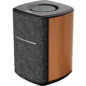 Edifier Mic-Free Smart Speaker, Works with Alexa, Supports AirPlay 2, Spotify Connect, Tidal Connect, 40W RMS Wi-Fi and Bluetooth Sound System, No Microphone, MS50A