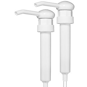 Bar5F 1 Gallon (128 oz) Pump Dispensers Pumping Caps fot Dispensing Shampoo Hair Conditioner Lotion Mouthwash 2-Pack