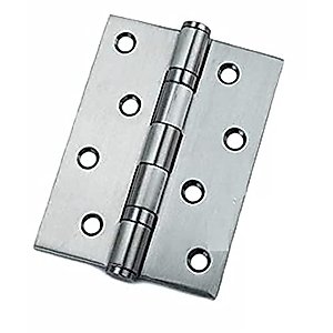 VBSQ 2 Pc Interior Door Hinge Hardware 4" 2.5MM Square Corner Thick Door-Hinges Door Hinges Door Hinges Kitchen Cabinet Hinges Hinges for Kitchen cabinets Door Hinge Door Hardware Cabinet Hinge