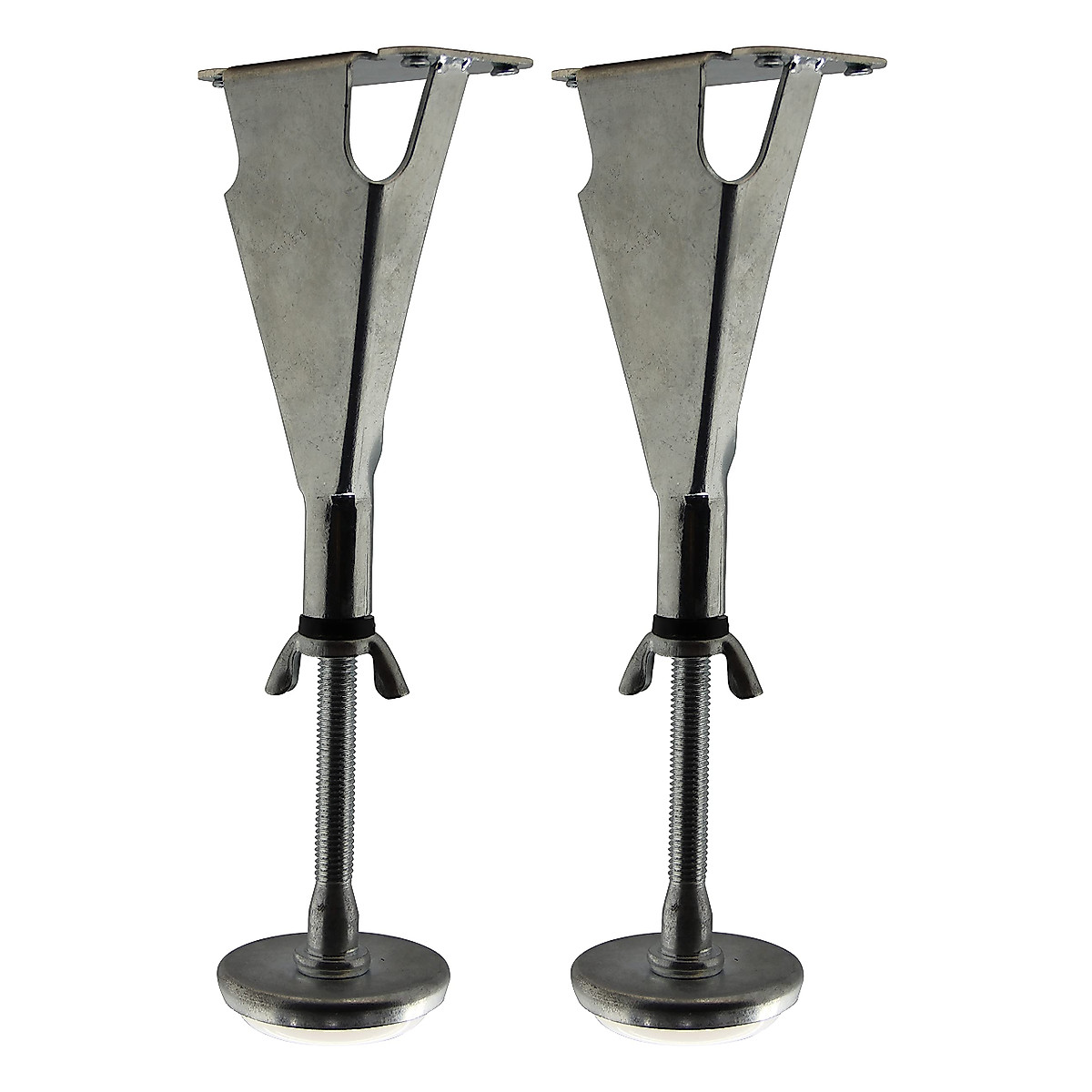 Kings Brand Furniture - Adjustable Height Center Support Leg for Bed Frame (Set of 2)