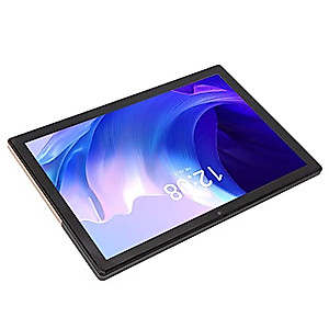 DAKR 10.1in Tablet, Tablet Computer for 11 4G LTE Calling for Playing (Gold)