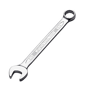Jetech 3/4 Inch Combination Wrench - Durable Cr-V Steel, Precise 12 Point Opening, Off-Corners Design, 15-Degree Offset