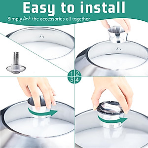 Vigamimn Canning Pot-Canning supplies starter kit, Stainless Steel Canning Tool Kit, Water bath canner with rack for canning