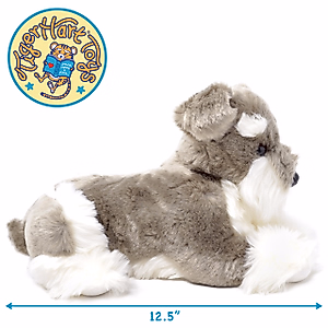 TigerHart Siegfried The Schnauzer - 13 Inch Stuffed Animal Plush