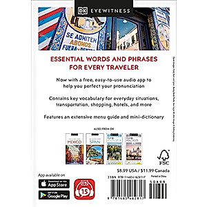 Eyewitness Travel Phrase Book Spanish (EW Travel Guide Phrase Books)