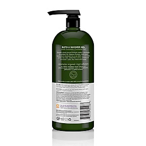Avalon Organics Bath & Shower Gel, Nourishing Lavender, 32 Oz