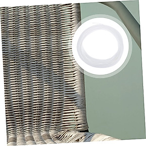 IFANLANDOR 1 Roll Wicker Crafts Natural Wicker Repair kit Round Baskets Sugar Cane Chair Garden Chair Hollow or