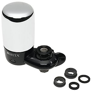 Brita 42633 Faucet Filtration System, Black/Chrome