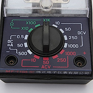 ChgImposs Analog Multimeter Electric AC/DC Current OHM Decibels Voltage Voltmeter Ammeter with Test Leads